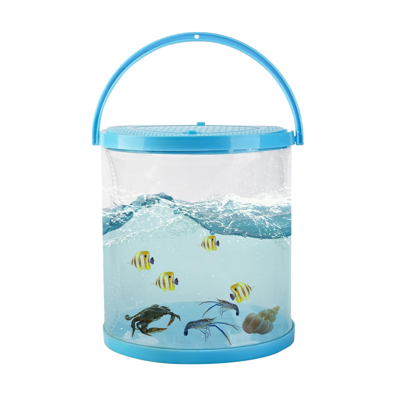 Fish Transport Container, Plasitc Fish Bowl, Beginner Tank, Great ...