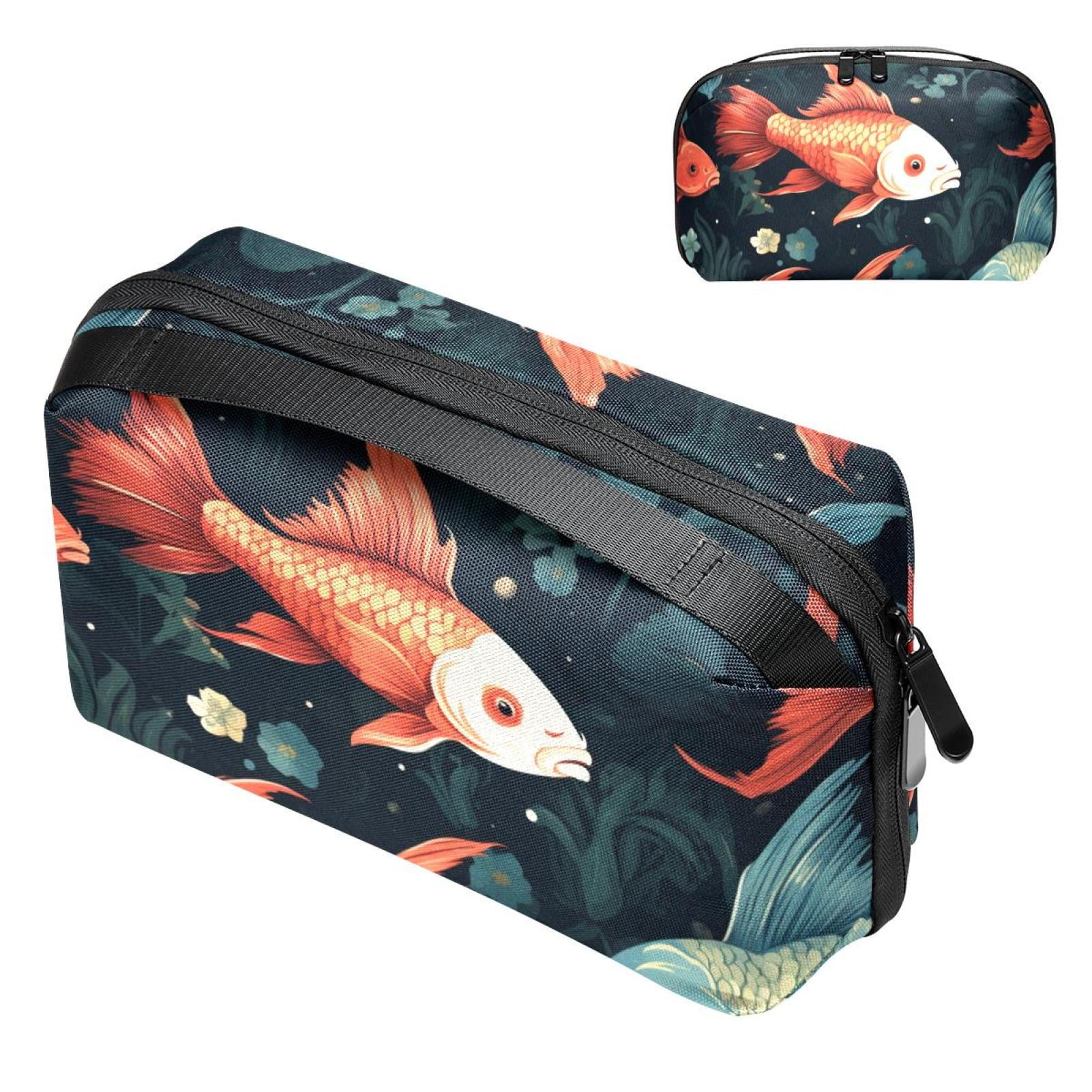 Fish Travel Organizer Oxford Cloth Waterproof Electronic Organizer ...
