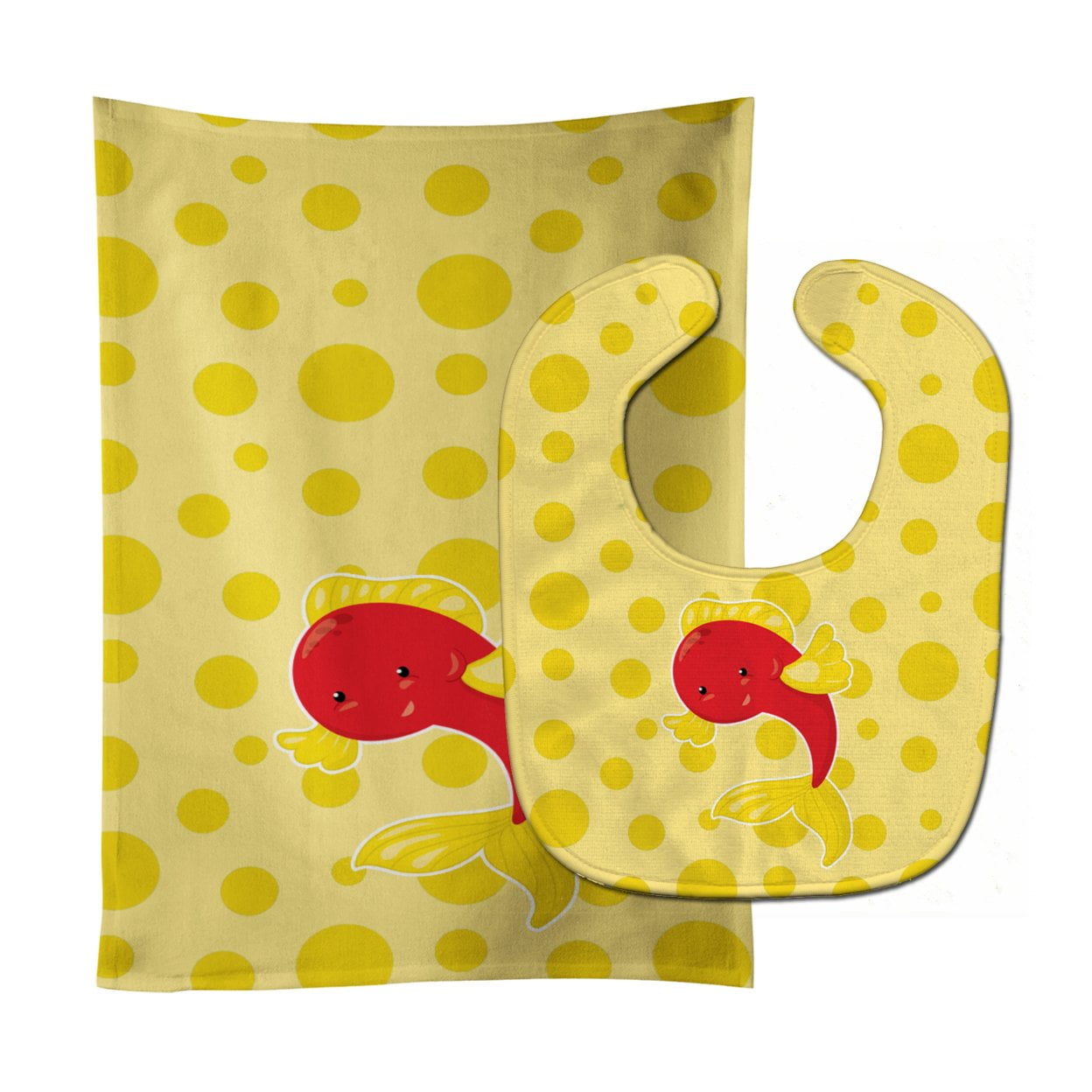 Fish Tropical Fish 2 Baby Bib and Burp Cloth - Walmart.com