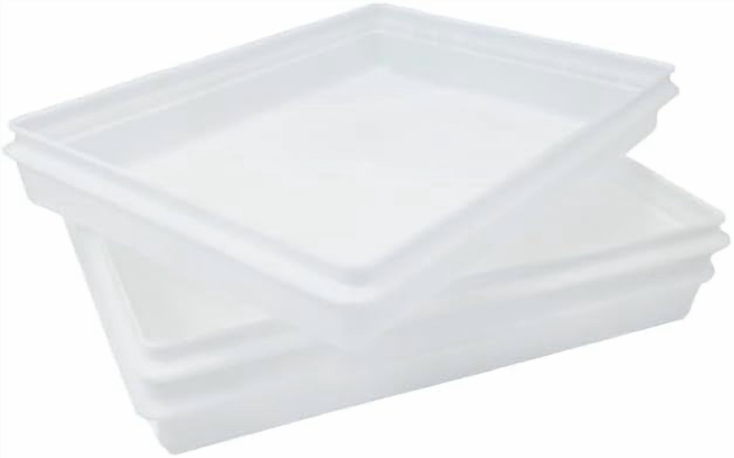 Continental Plastics Fish Tubs/Food Storage Bins 10lb 11.5x15.5x2 ...