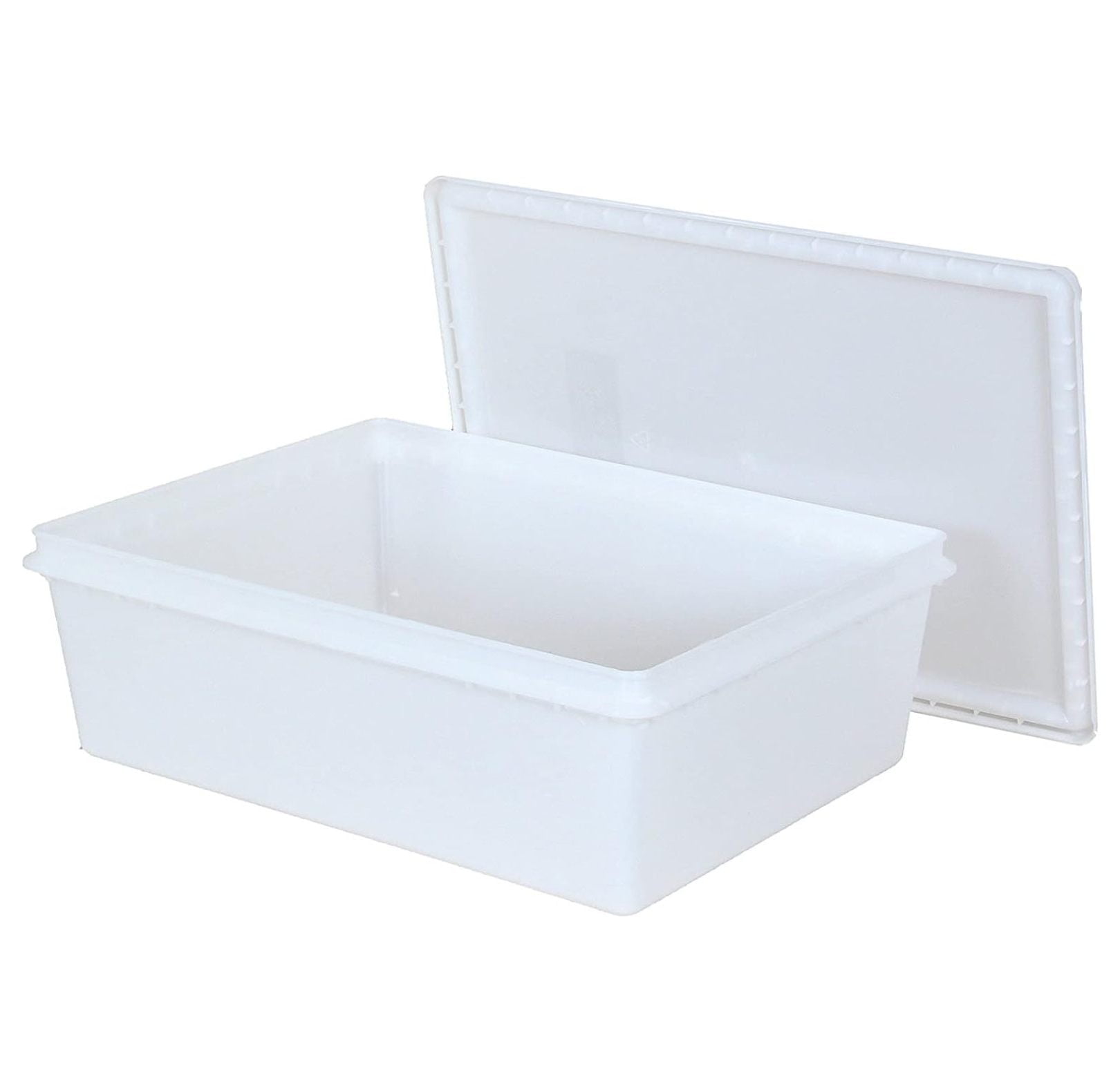 Fish Tubs/Food Storage Bins 25lb 11.5" x 15.5" x 5", Pack of 10 Deep ...