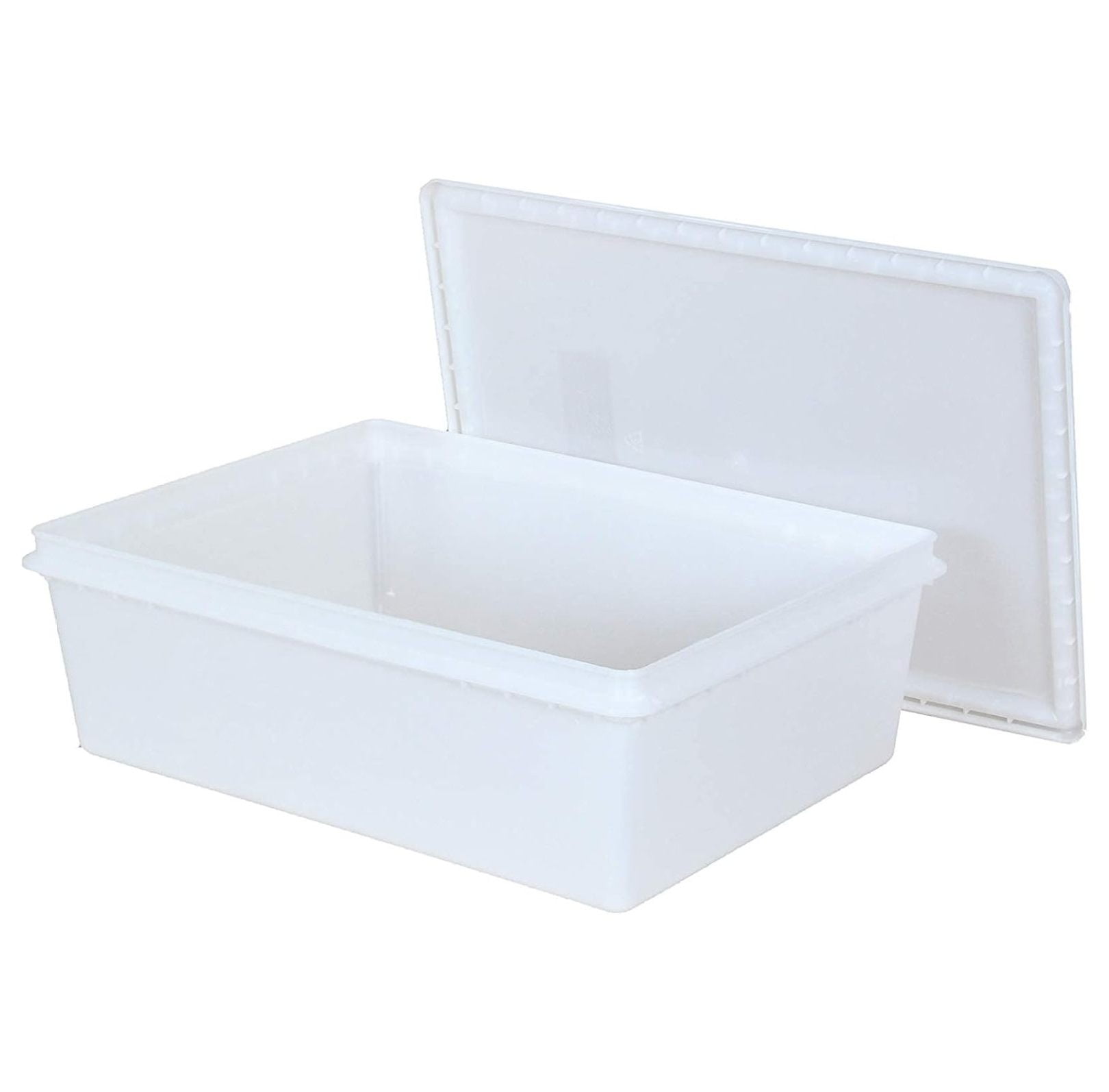 Fish Tubs/Food Storage Bins 25lb 11.5" x 15.5" x 5", Pack of 20- Deep ...