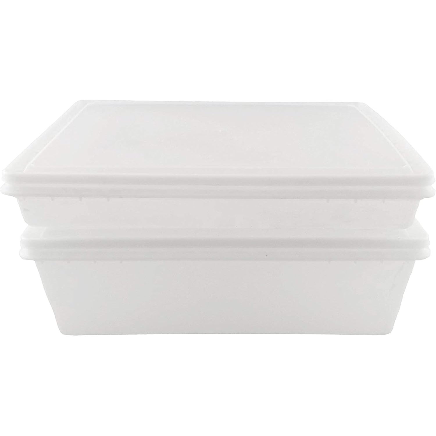 Fish Tubs/Food Storage Bins 25lb and 10lb with lids 11.5 x 15.5", Pack ...