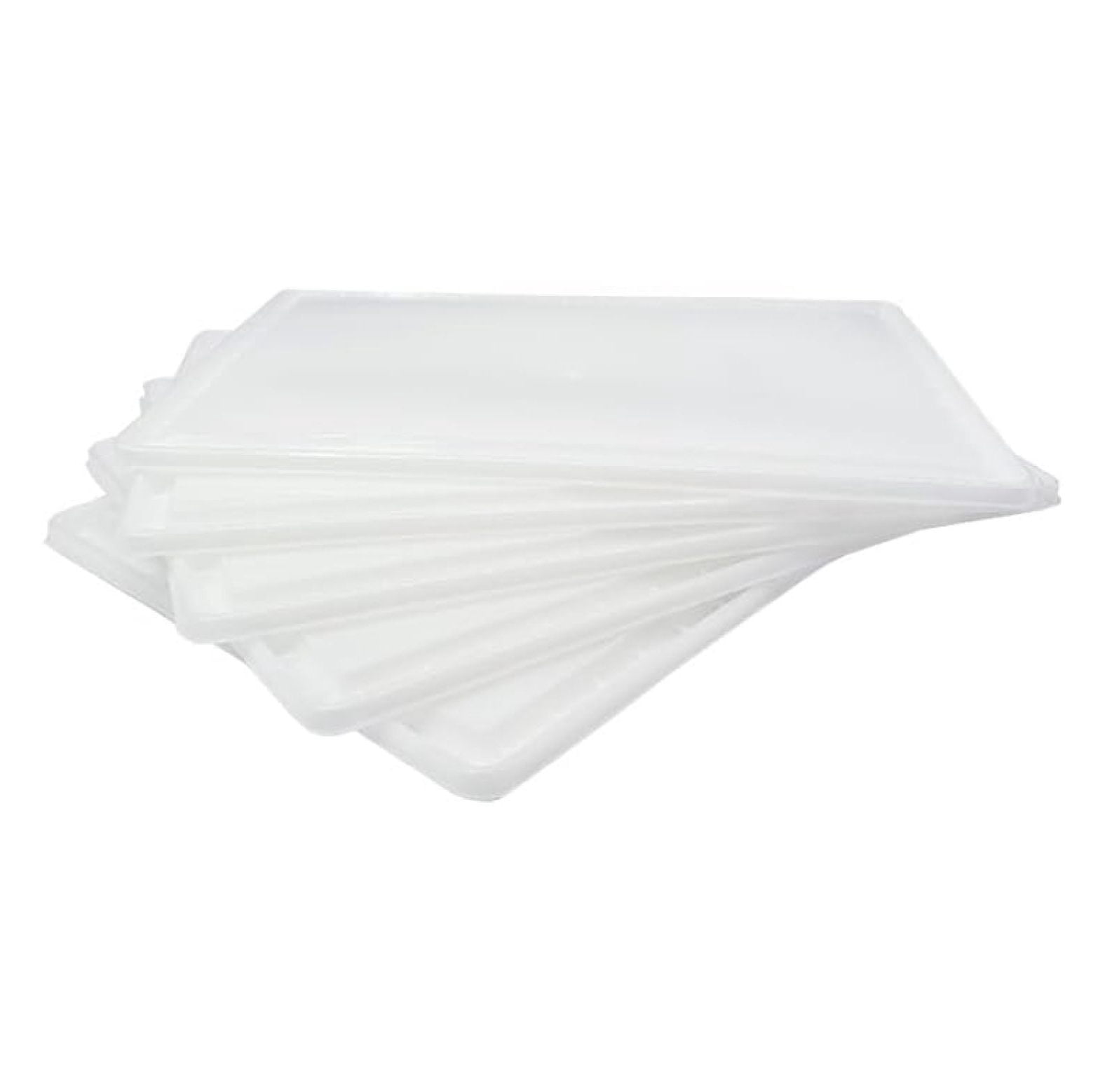 Fish Tubs/Food Storage Lids 11.5" x 15.5", Pack of 20- Universal Lids ...