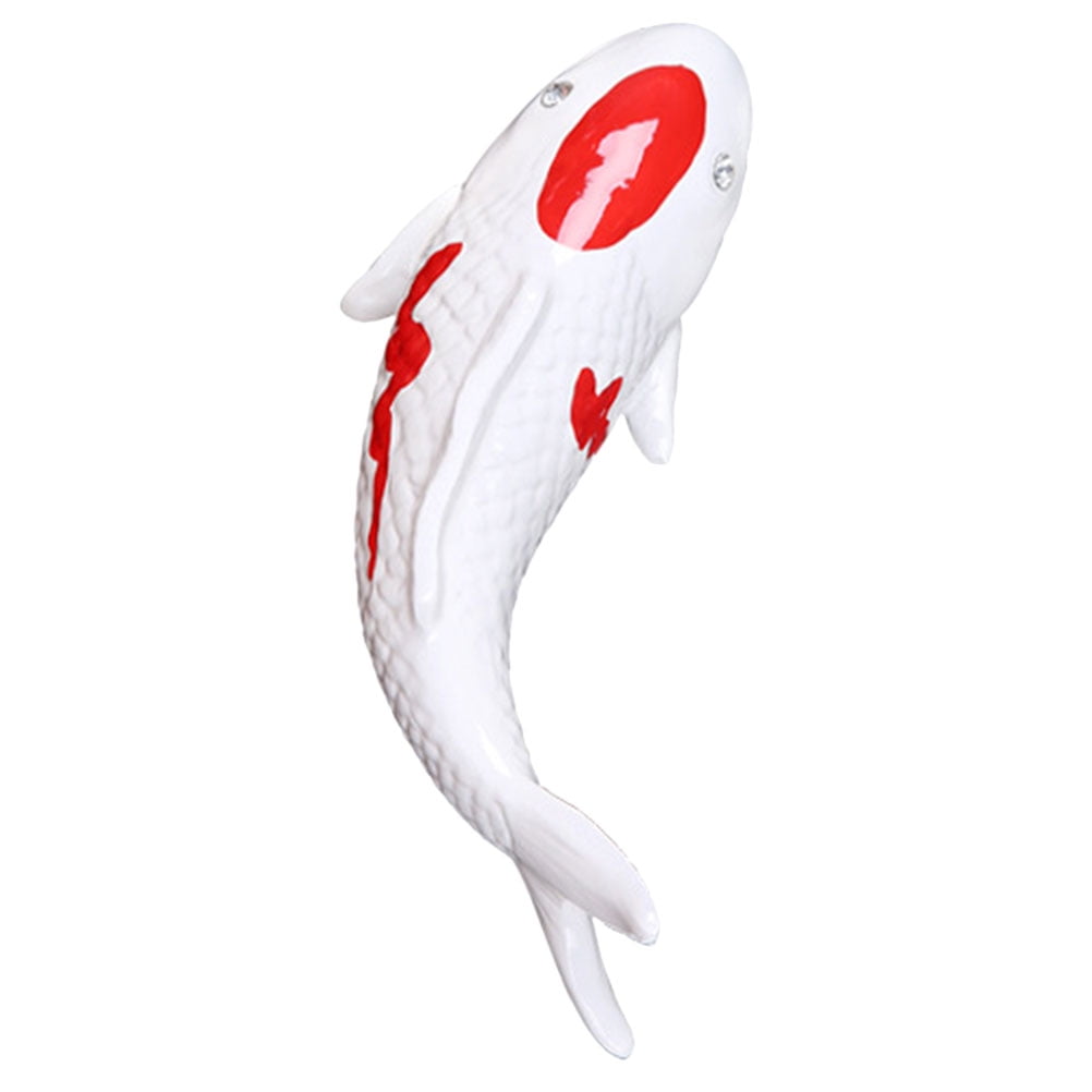 FUEENIRVA Resin Fish Wall Art, 3D Design, Home Adornment, Living Room ...