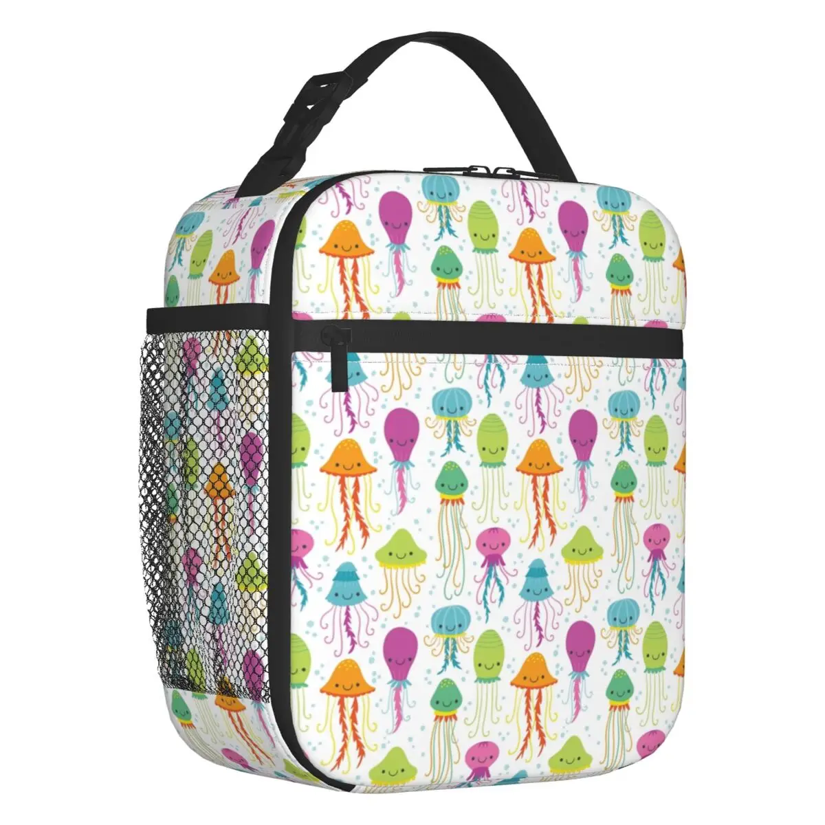 Fish Watercolor Portable Lunch Box Women Leakproof Thermal Cooler Food ...