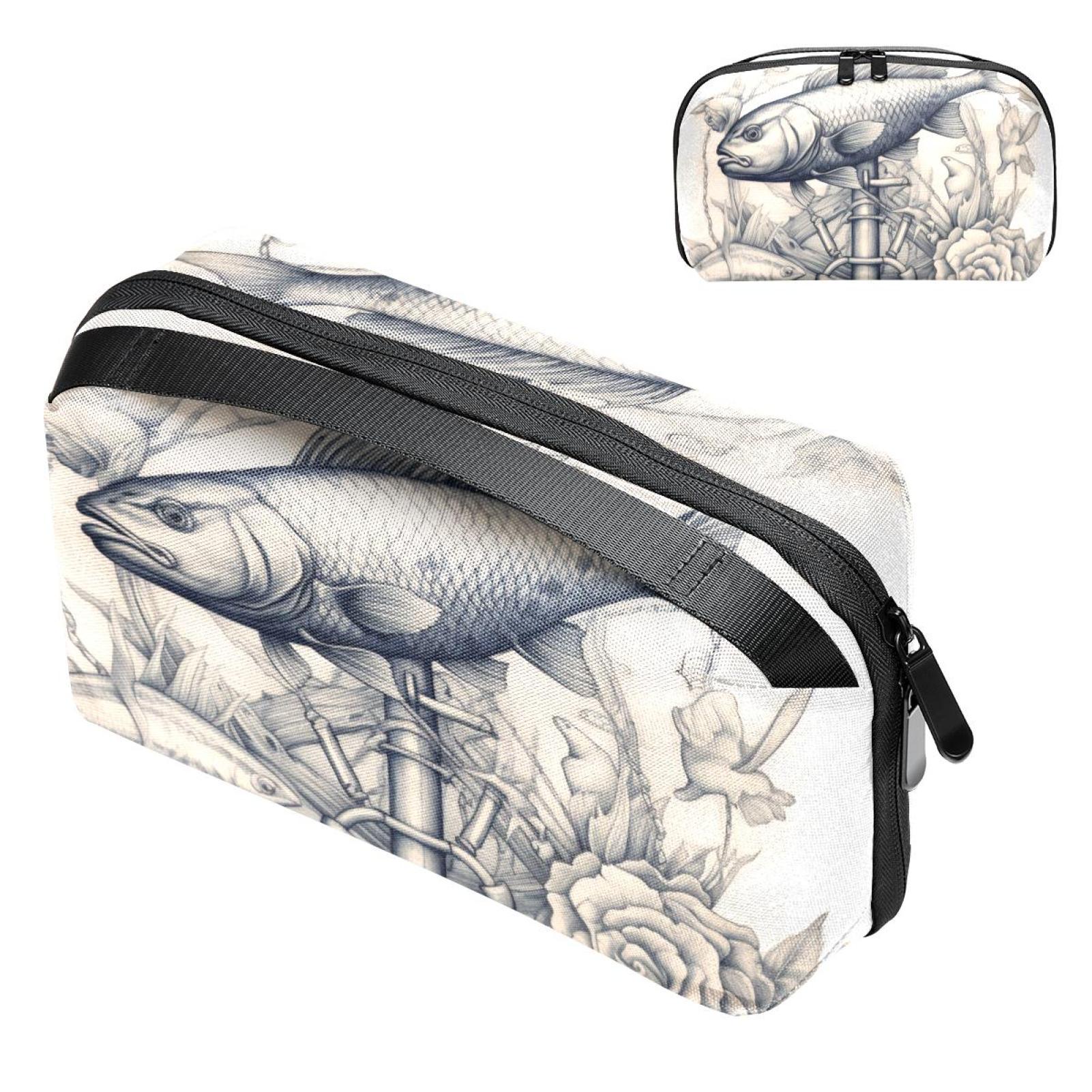 Fish Waterproof Oxford Fabric Storage Pouch for Electronic Devices ...