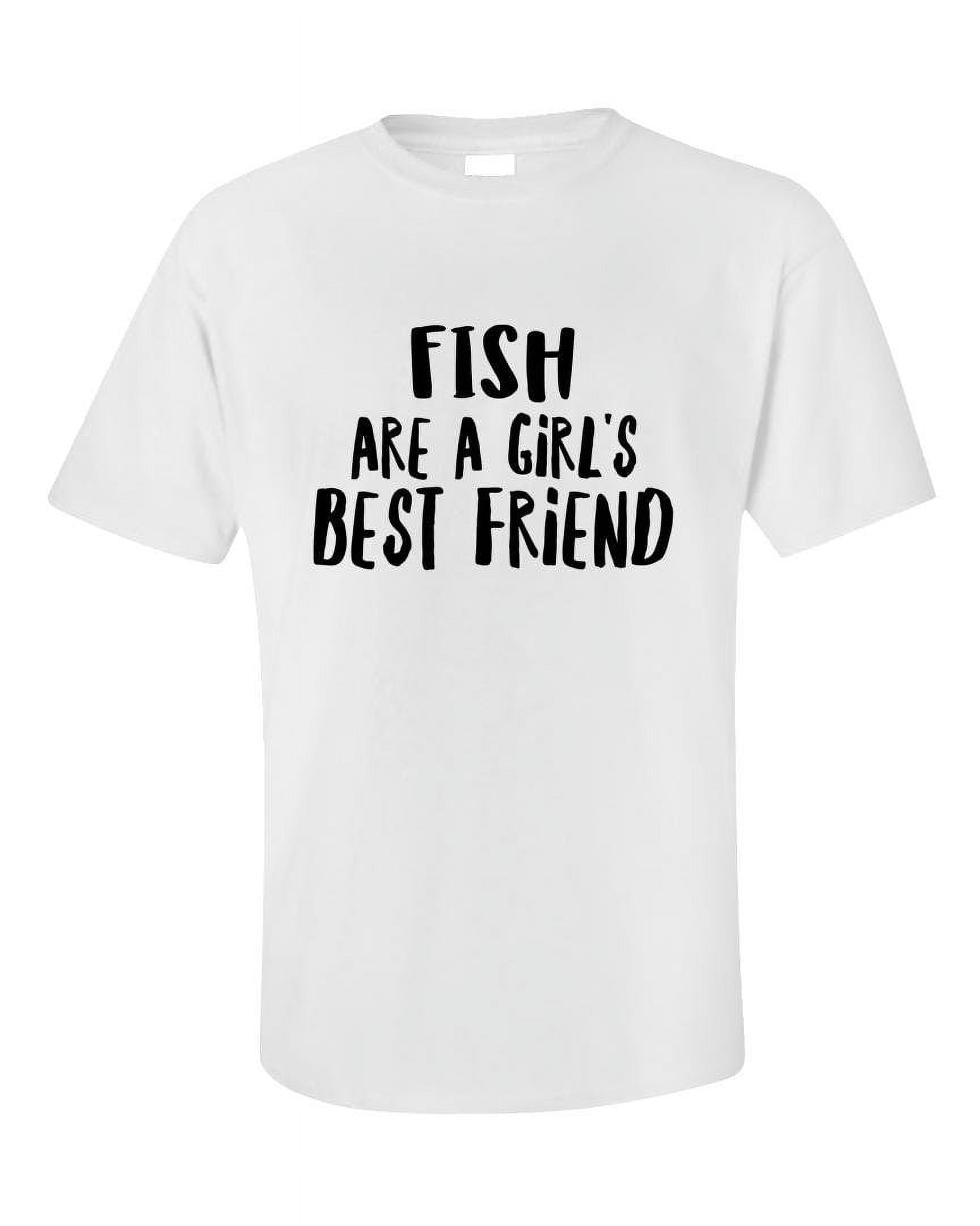Fish are a girl's best friend Shirt, Fish Lover Tee, Ocean Theme Shirt ...