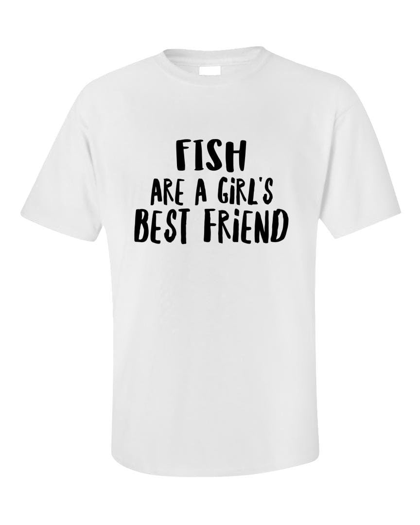 Fish are a girl's best friend Shirt, Fish Lover Tee, Ocean Theme Shirt ...