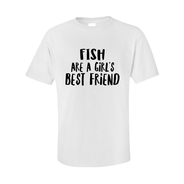 Fish are a girl's best friend Shirt, Fish Lover Tee, Ocean Theme Shirt ...