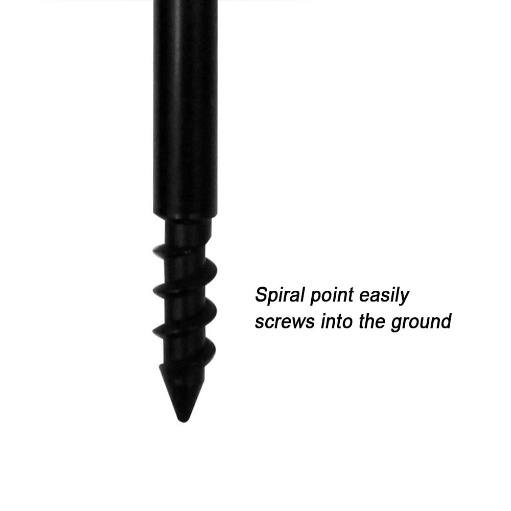 Fish bite alarm,Adjustable Bank Spiral Point Stick Bank Rod Hxber Bite ...