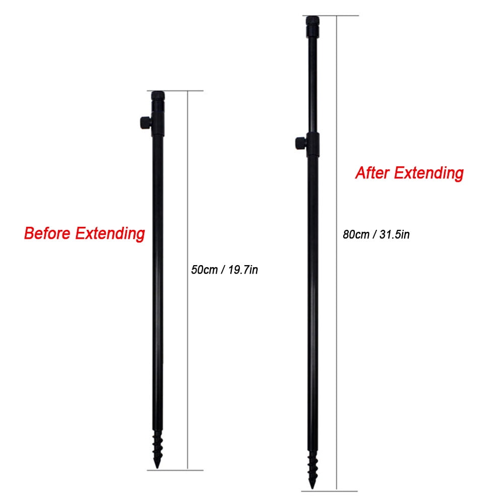 Fish bite alarm,Bank Rod Spiral Point With Stick Spiral Point Bank ...