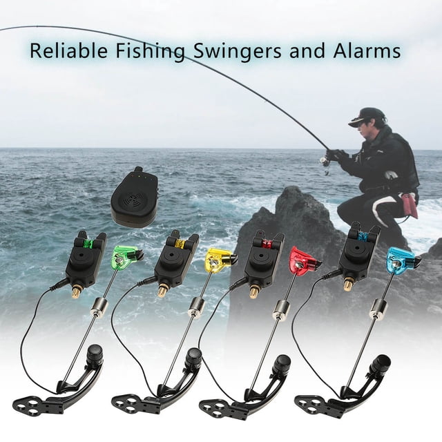 Fish bite alarm,Plus 4 Alarms 4 Alarms Carp With 4pcs Carp Kit 1 ...