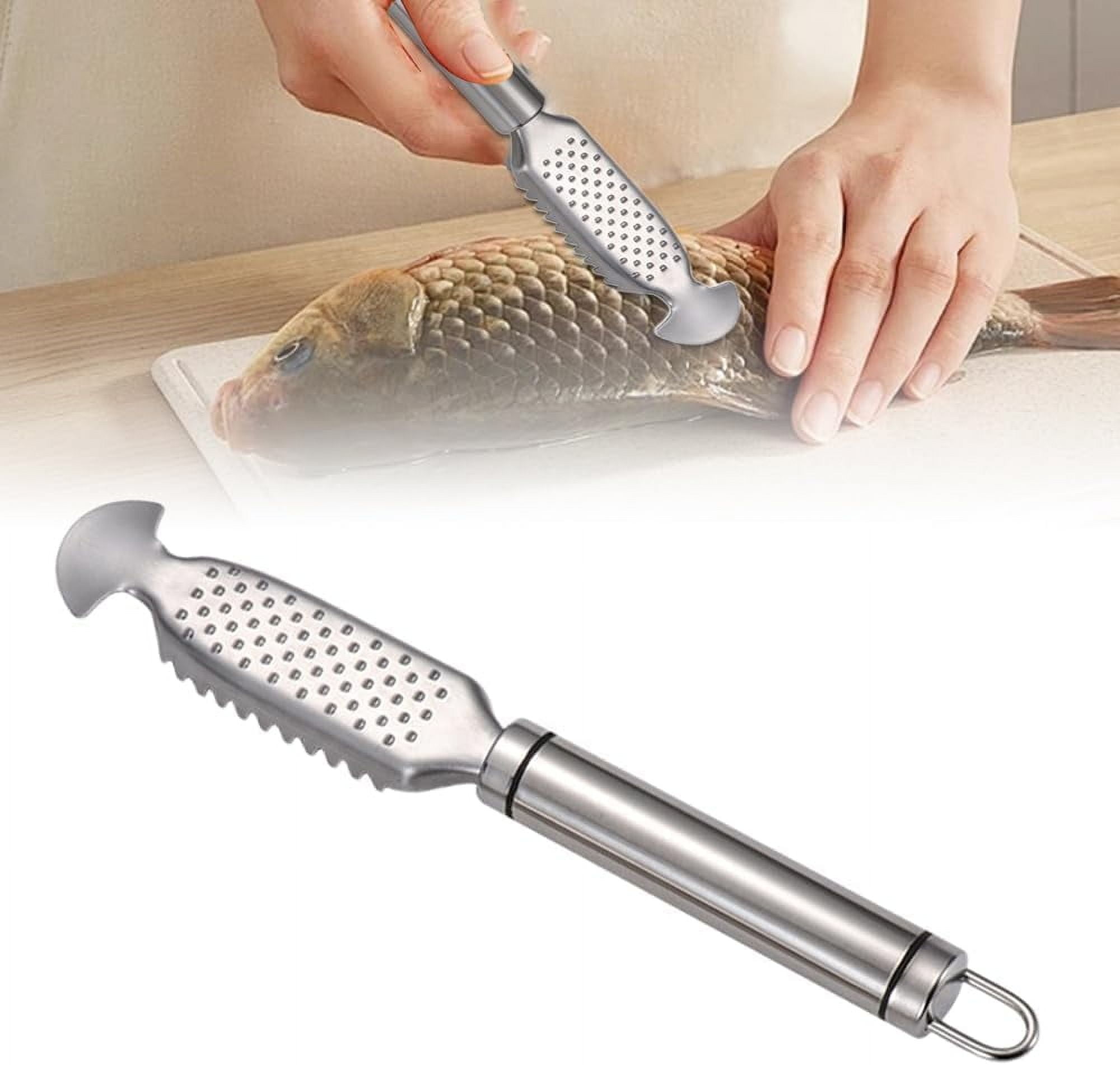 Fish scaler, 2025 New Fish Scales Scraping Tool, Multifunction ...