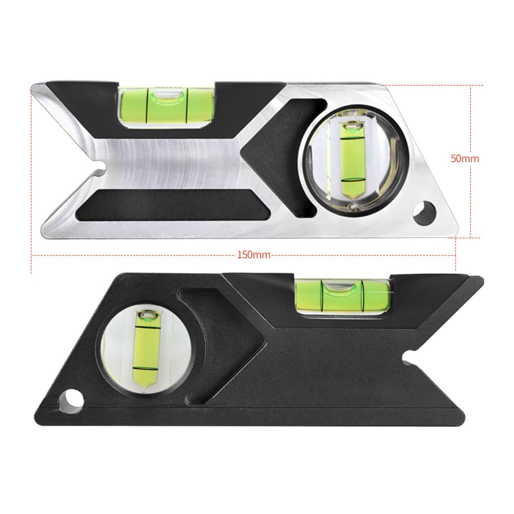 Fish-shaped Horizontal Ruler Angle Level Marking Construction Bubble ...