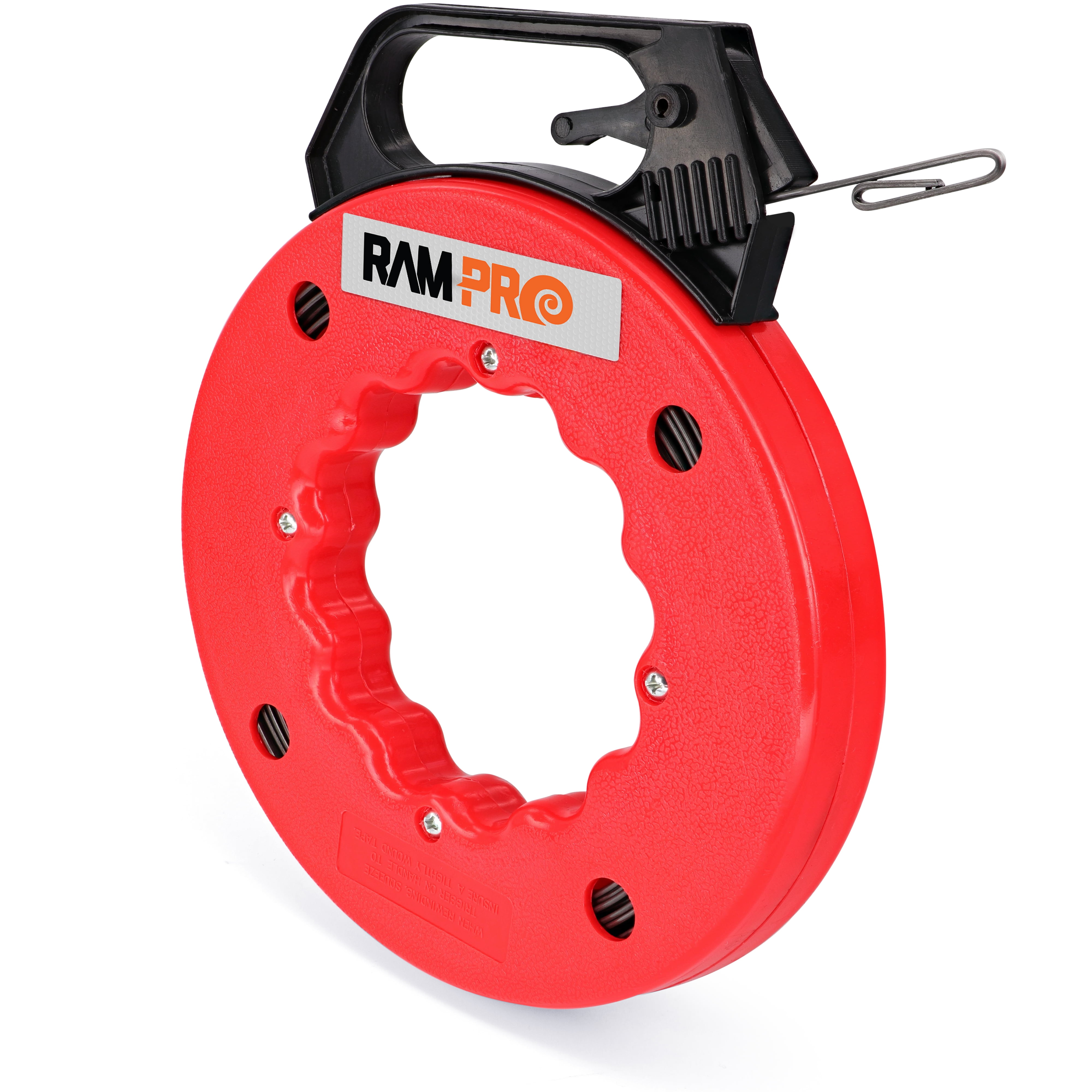 RamPro 50ft Steel Fish Tape Wire Puller - Durable, Easy-to-Use Cable Pulling Tool - Walmart.com