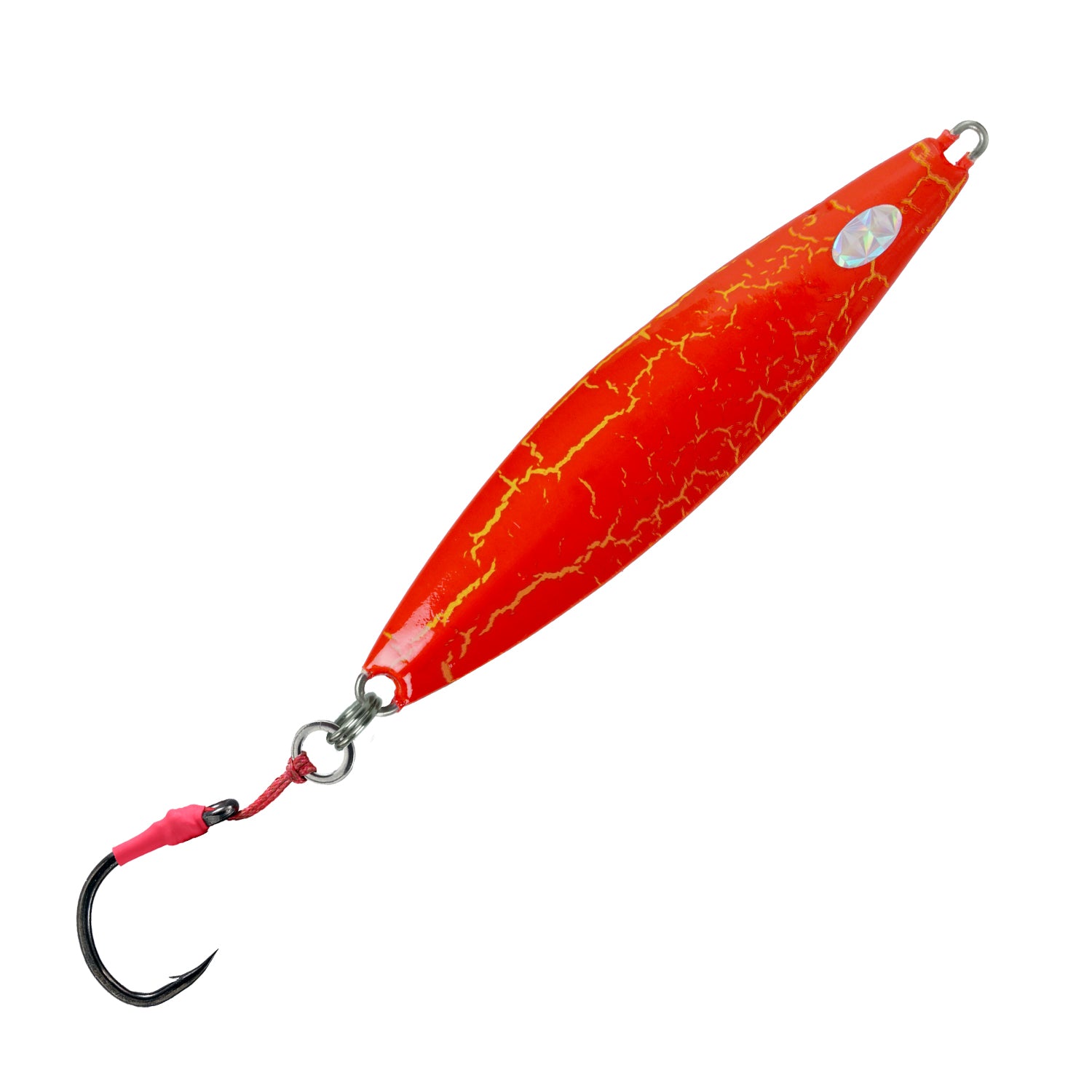 FishLab CLSP-300-SS Carnada Leaf Jig - Slow Pitch Snapper Slapper 6 ...