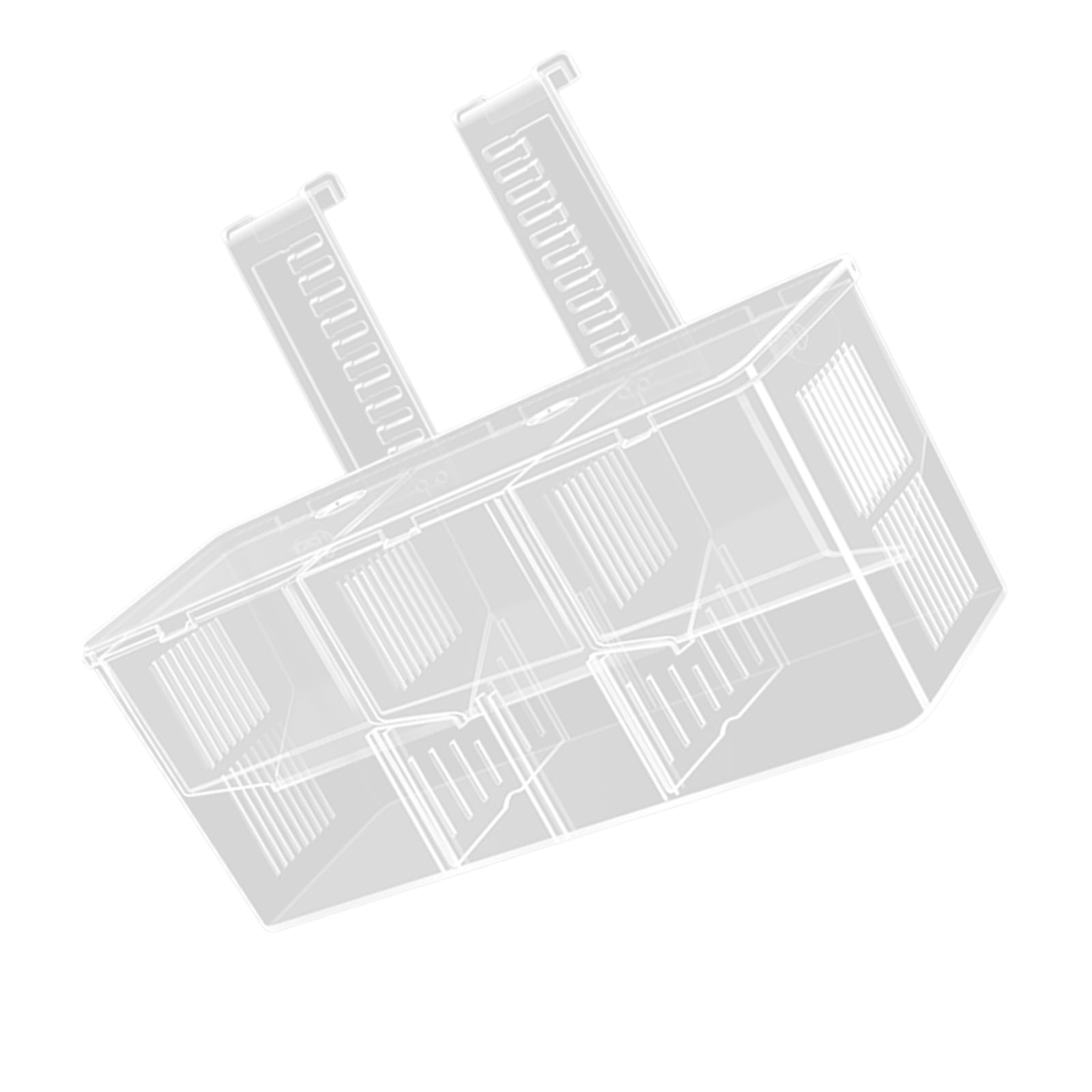 FishTanks Separation Breeder Box Clear Floating Breeding Isolation Box ...