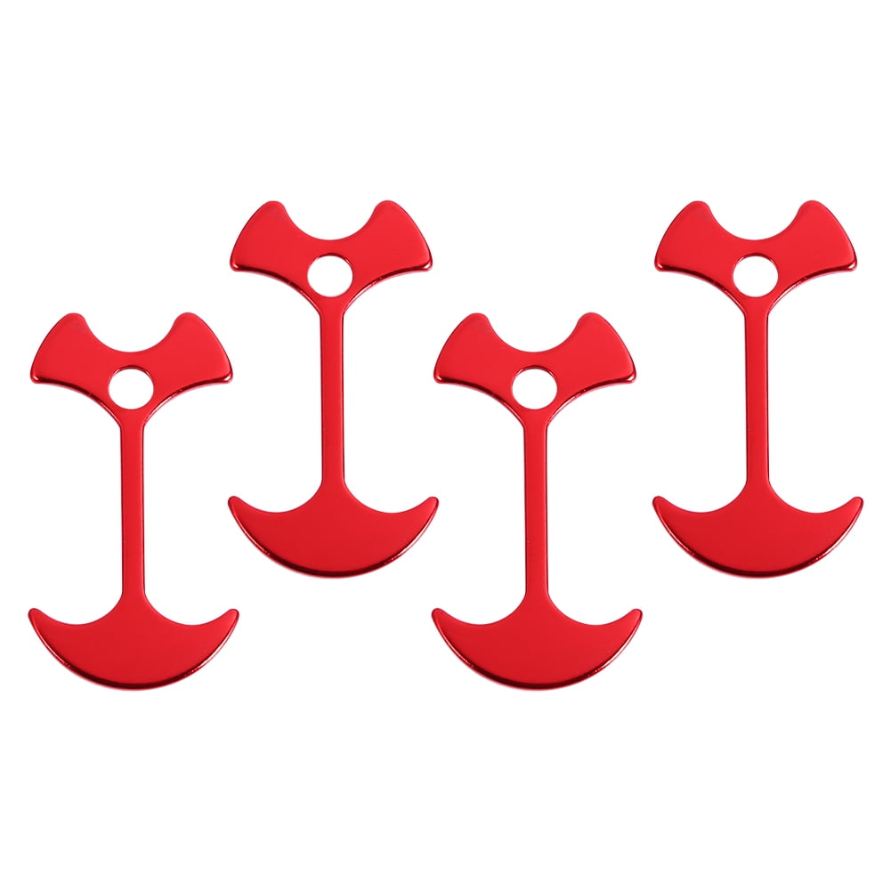 Fishbone Tent Stakes, Stable And Durable Aluminum Alloy Tent Pegs For ...