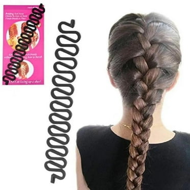 19 Pcs Hair Braiding Tool, DIY Hair Styling Tool Kit Updo Ponytail ...