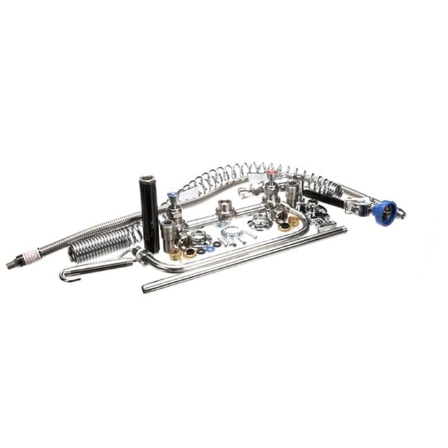Fisher 68128 Stainless Steel Spring Style Pre-Rinse Unit with 8 in ...