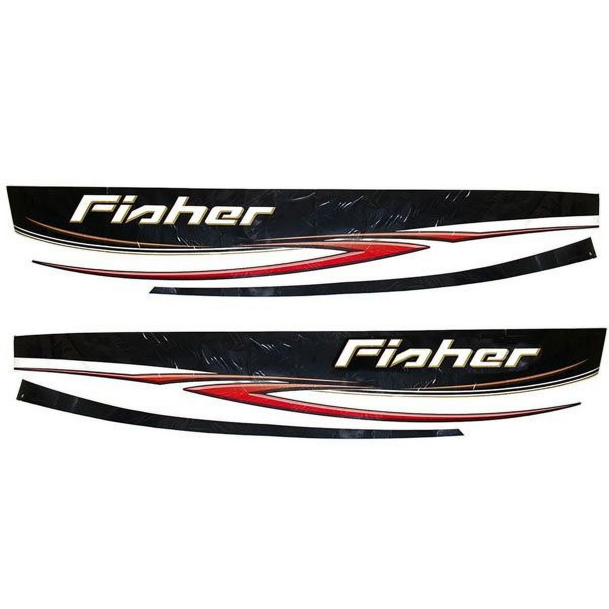 Fisher Boat Graphic Decal Stickers | Tracker 135737 / 135738 (Set of 2 ...