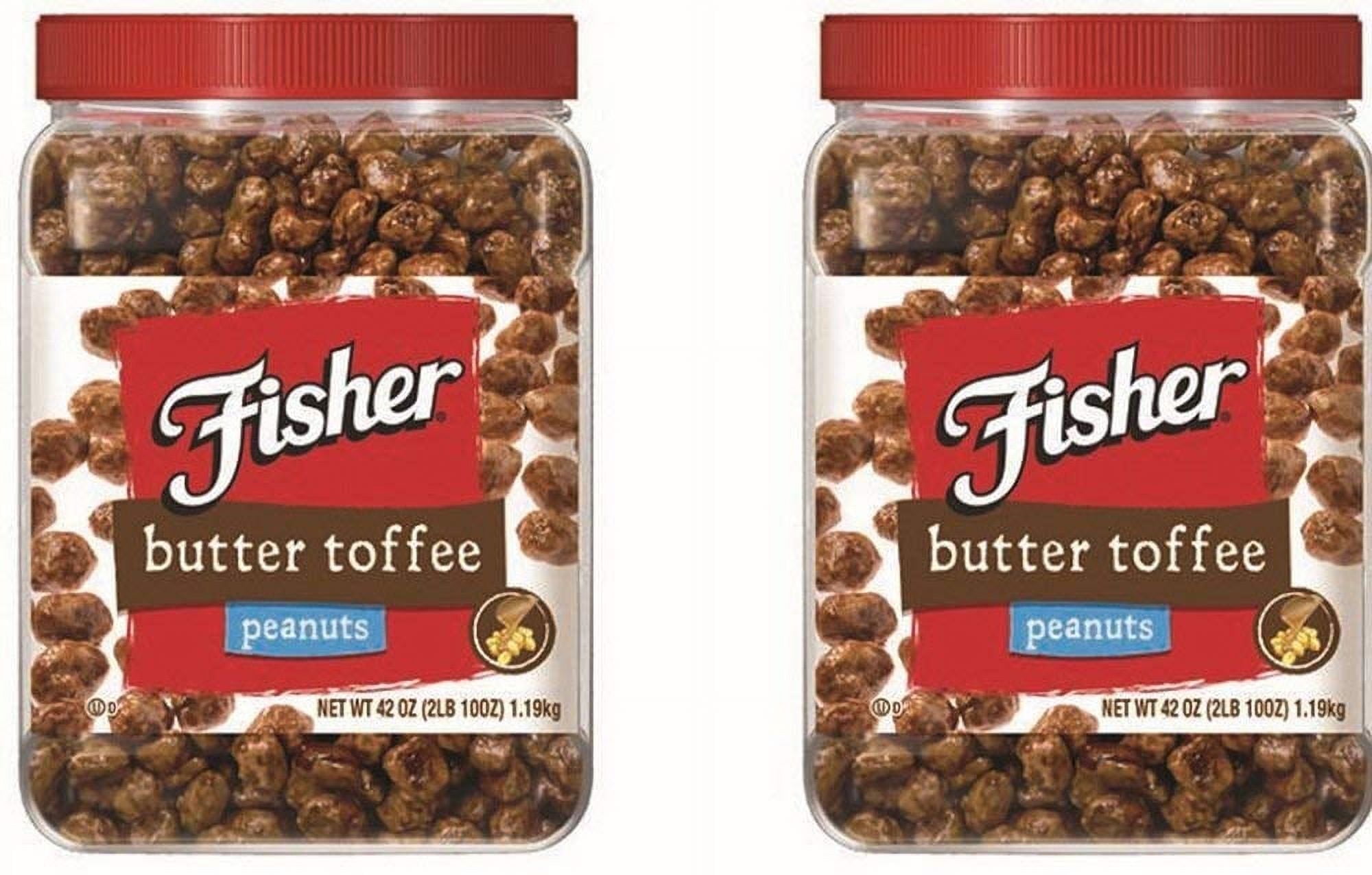 Fisher Butter Toffee Peanuts | Sweet & Crunchy Snack | High-Protein ...