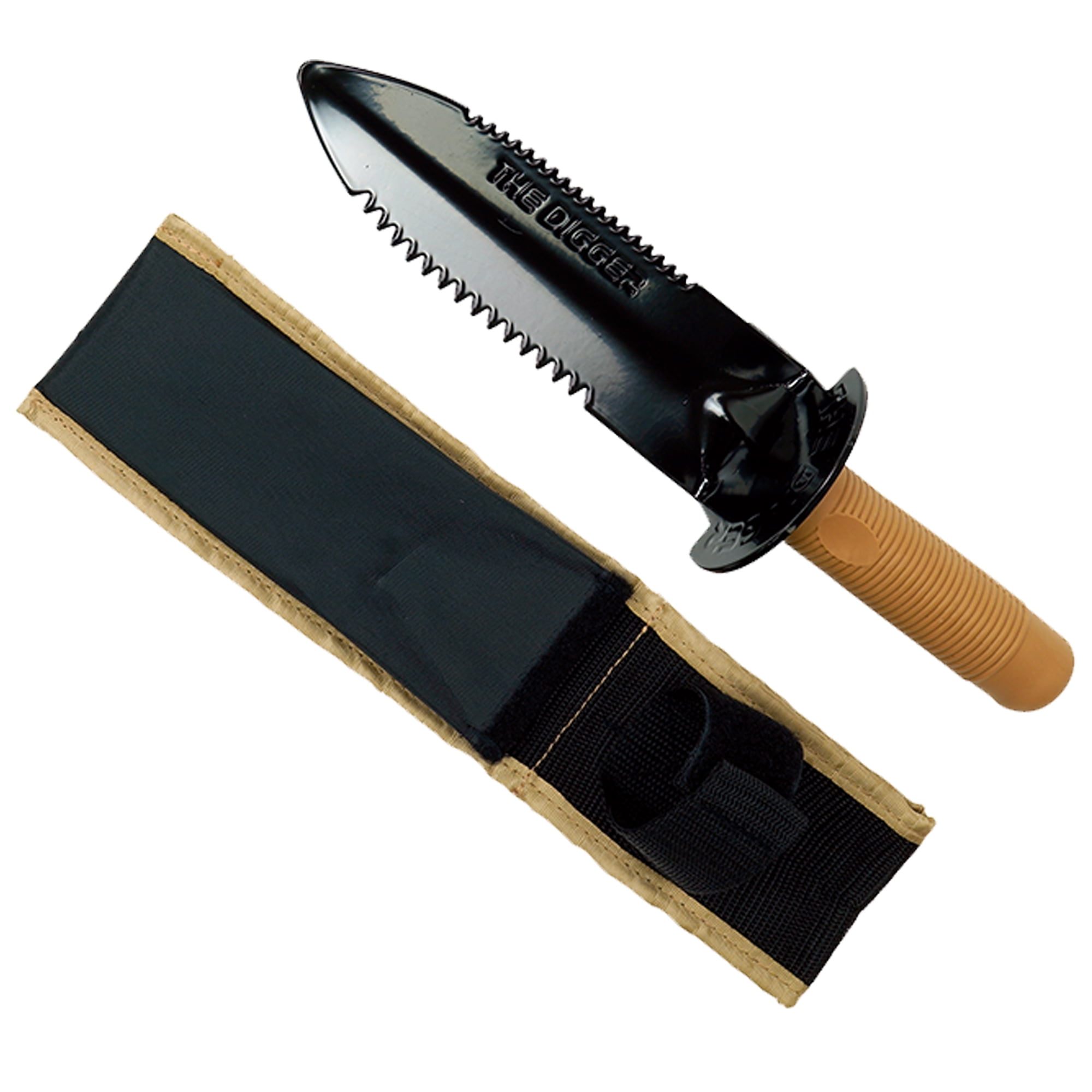 Fisher Double Serrated Digging Trowel with Sheath - Walmart.com