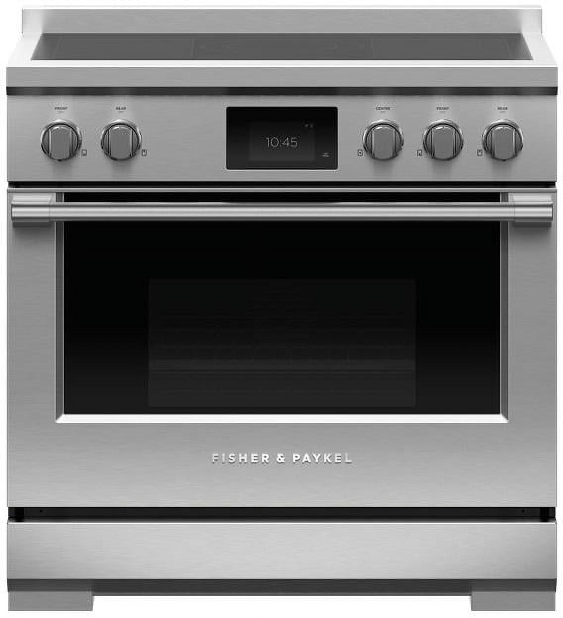 Fisher Paykel RIV3365 36" Freestanding Electric Range in Stainless ...