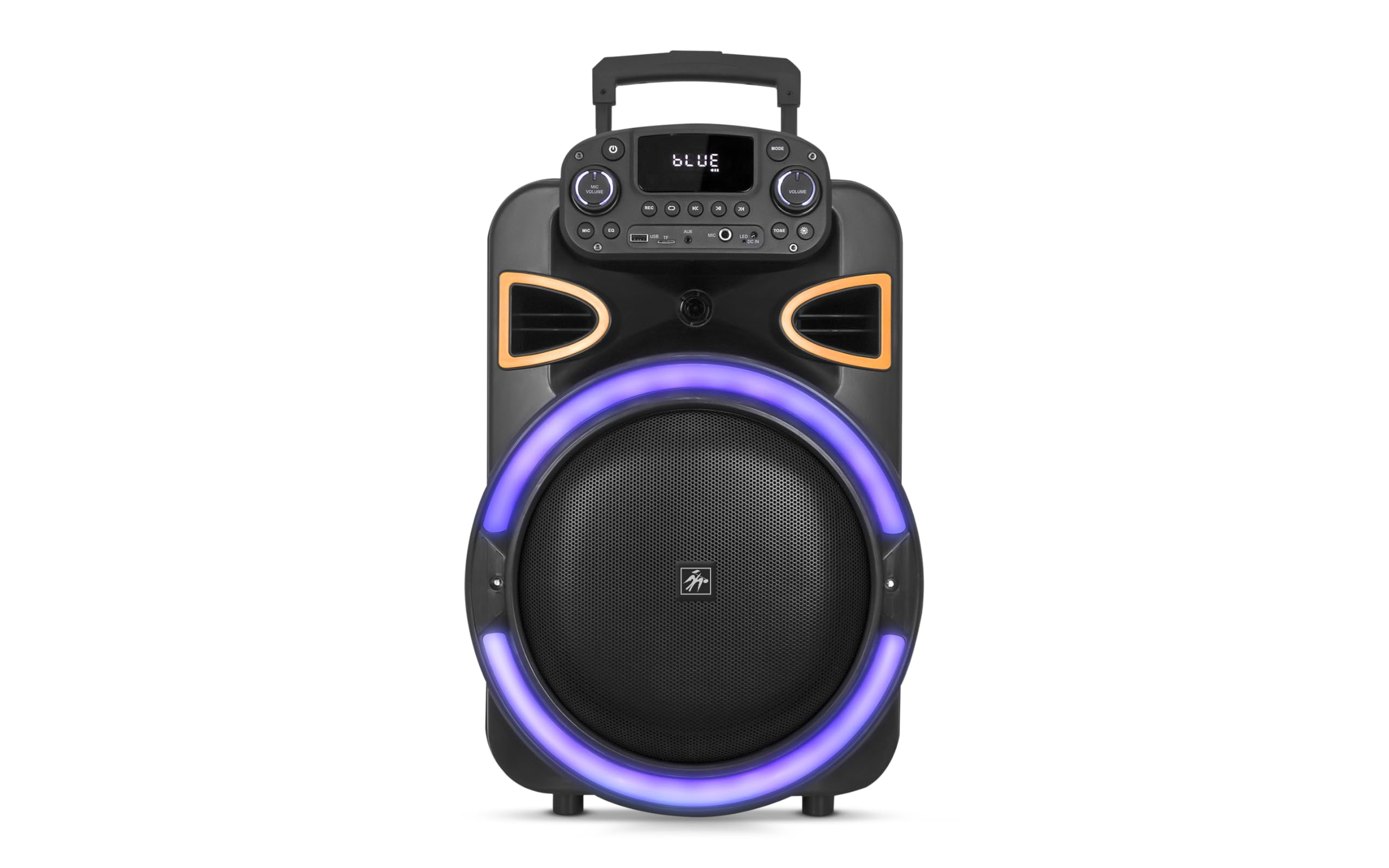 Fisher Portable Bluetooth Wireless Speaker System: 15" Subwoofer 80W ...