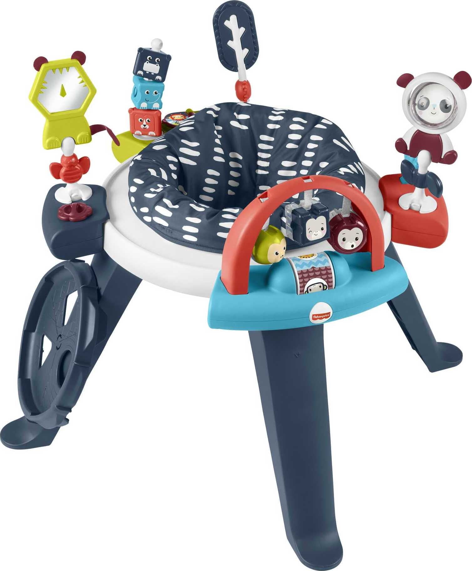 Bright Starts Bounce Bounce Baby 2-in-1 Activity Center Jumper & Table ...