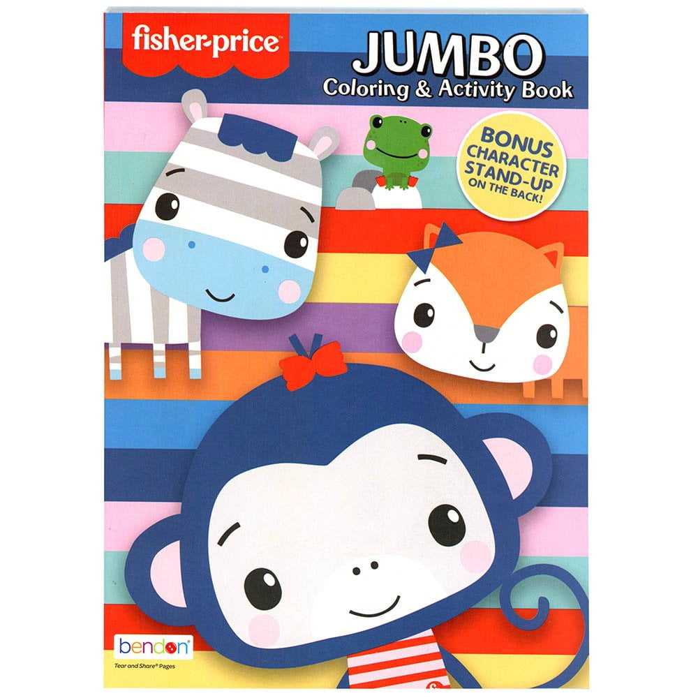 Fisher Price 80 Pg Coloring Book - Walmart.com