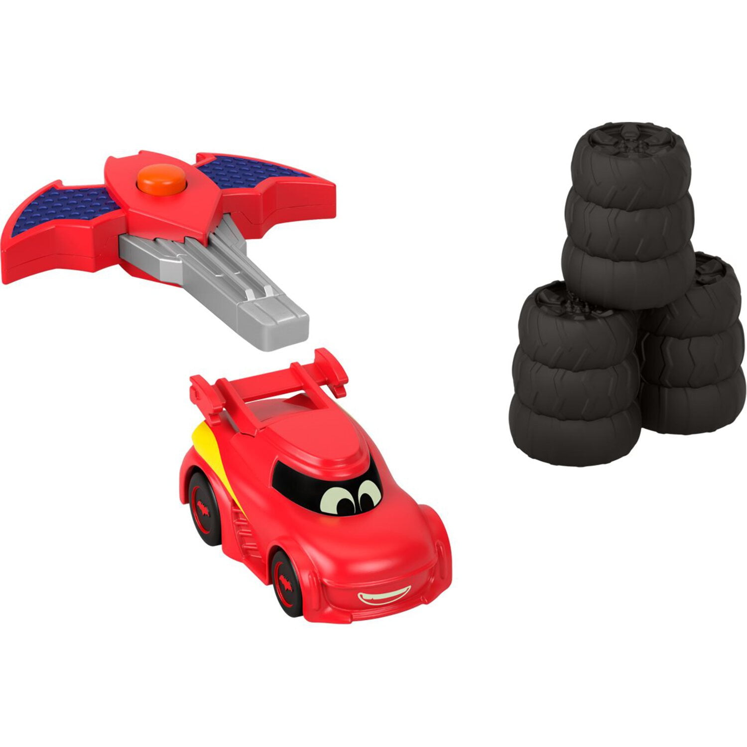 Fisher-Price Batwheels Car Play Vehicles, Red, (5 Packs) - Walmart.com