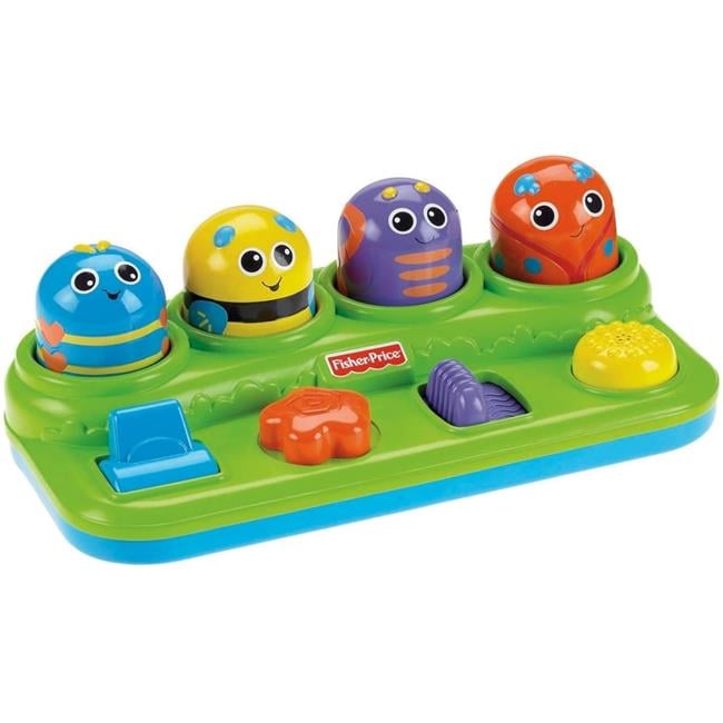 Fisher Price Boppin Activity Bugs Refresh Pop-Up Infant Toy - Walmart.com