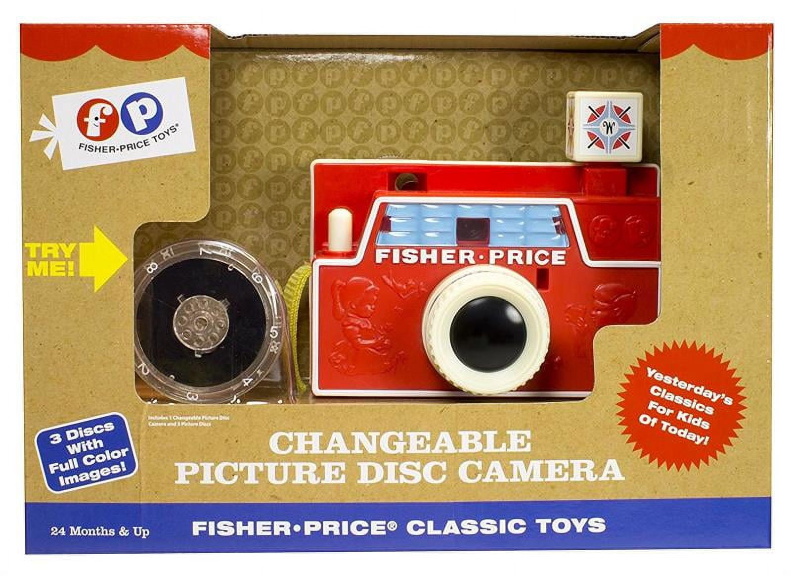 Fisher Price Classic Changeable Picture Disc Camera #1707 - Walmart.com