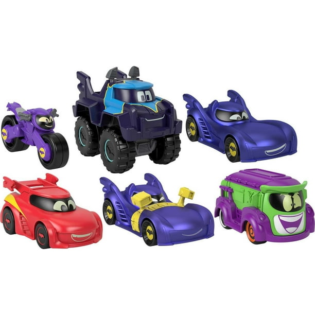 Fisher-Price DC Batwheels 1:55 Scale Bam the Batmobile Diecast Toy Car ...