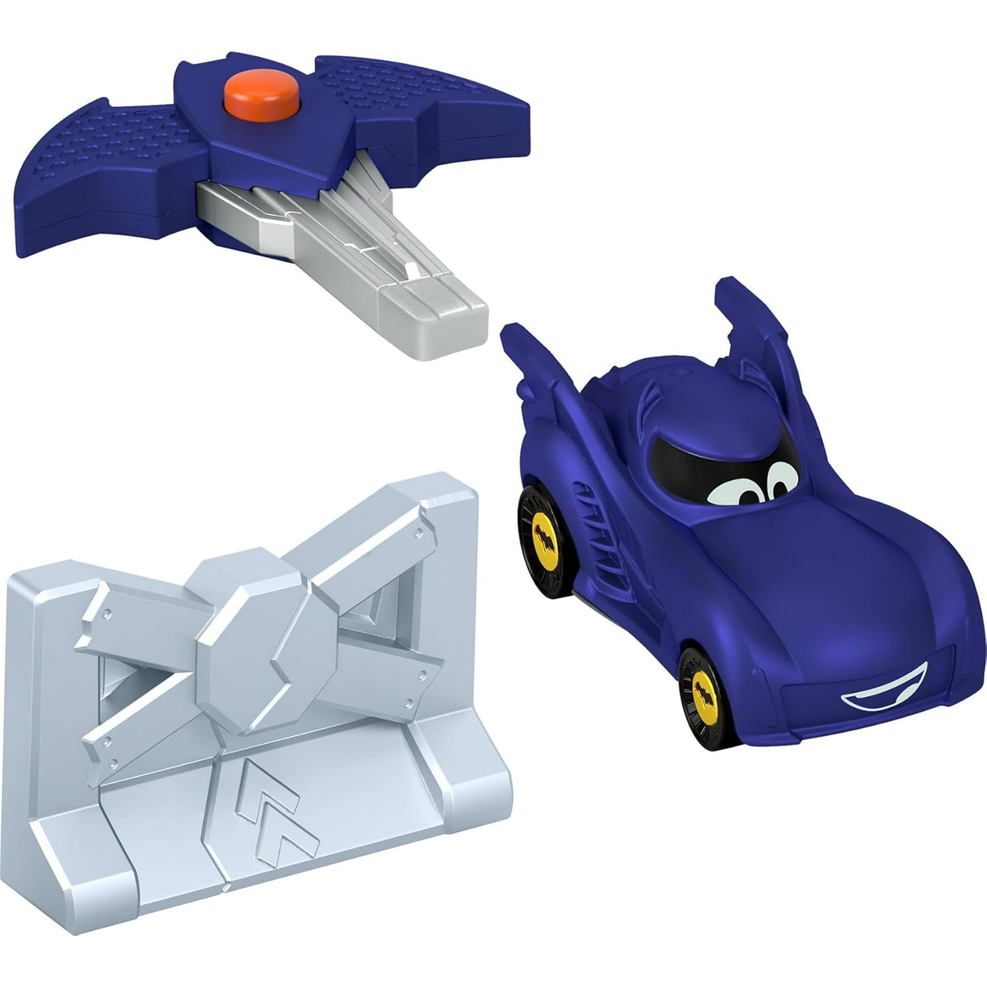 Fisher-Price DC Batwheels 1:55 Scale Toy Car Bam The Batmobile ...