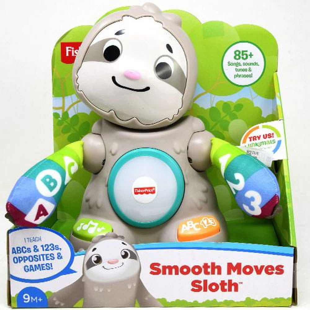 Linkimals Baby Learning Toy with Interactive Lights & Music Smooth ...