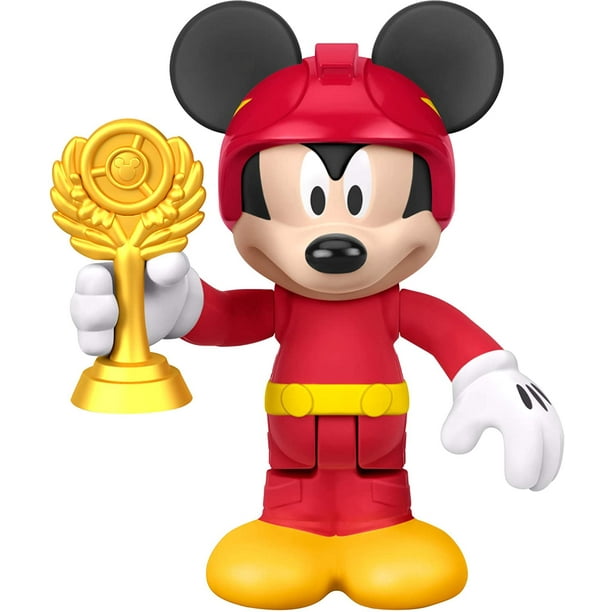 Mickey and The Roadster Racers: Racer Mickey Action Figure with Trophy ...