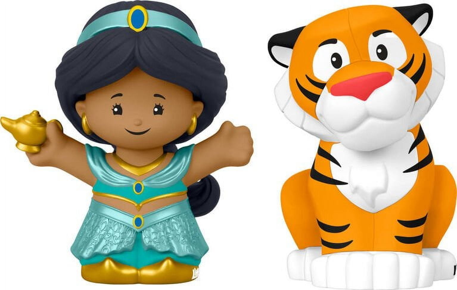 Fisher-Price Disney Princess Jasmine & Rajah Little People Figure Set ...