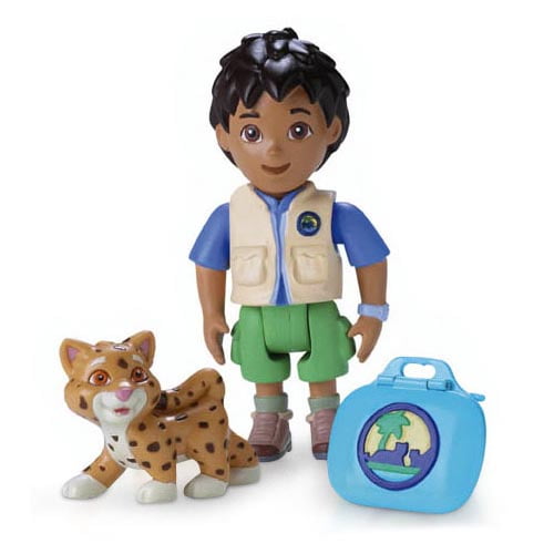 Fisher-Price Dora: Diego, Field Journal & Baby Jaguar Figure Pack ...