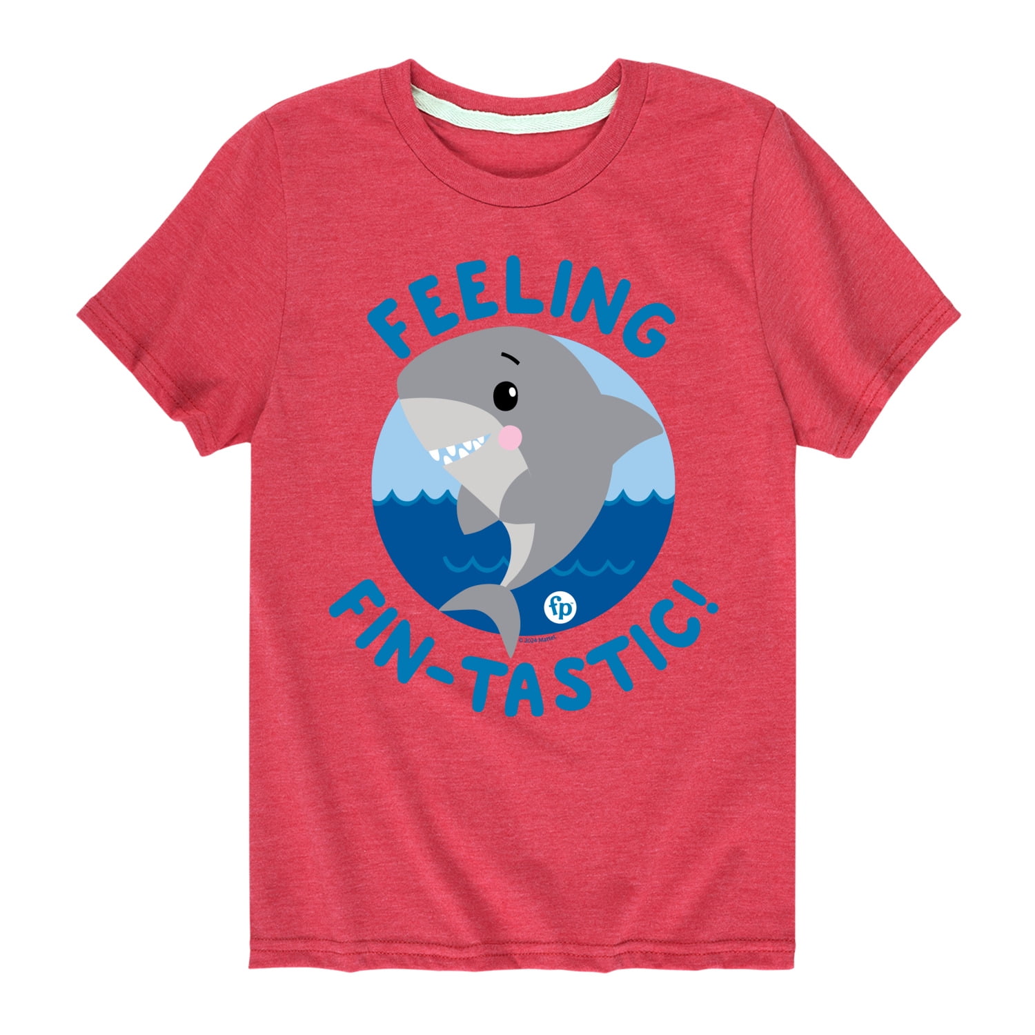 Fisher Price - Feeling Fintastic Shark - Youth Short Sleeve T-shirt ...