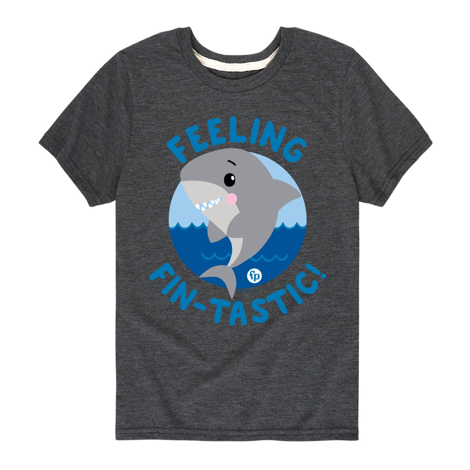 Fisher Price - Feeling Fintastic Shark - Youth Short Sleeve T-shirt ...