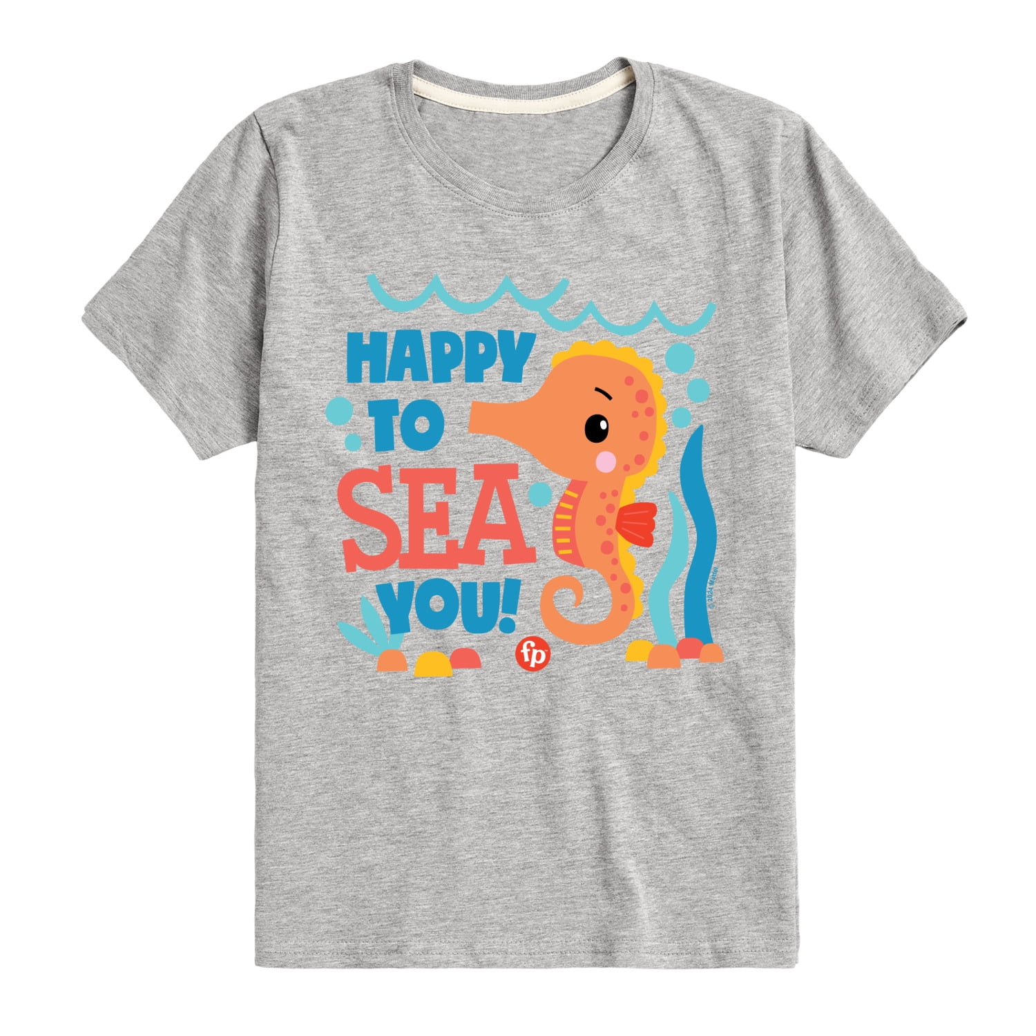 Fisher Price - Happy To Sea You - Youth Short Sleeve T-shirt - Walmart.com