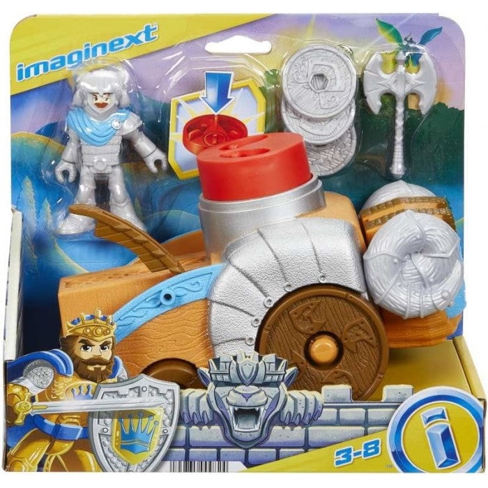 Fisher Price Imaginext Castle New Royal Battering Ram Blue disk ...