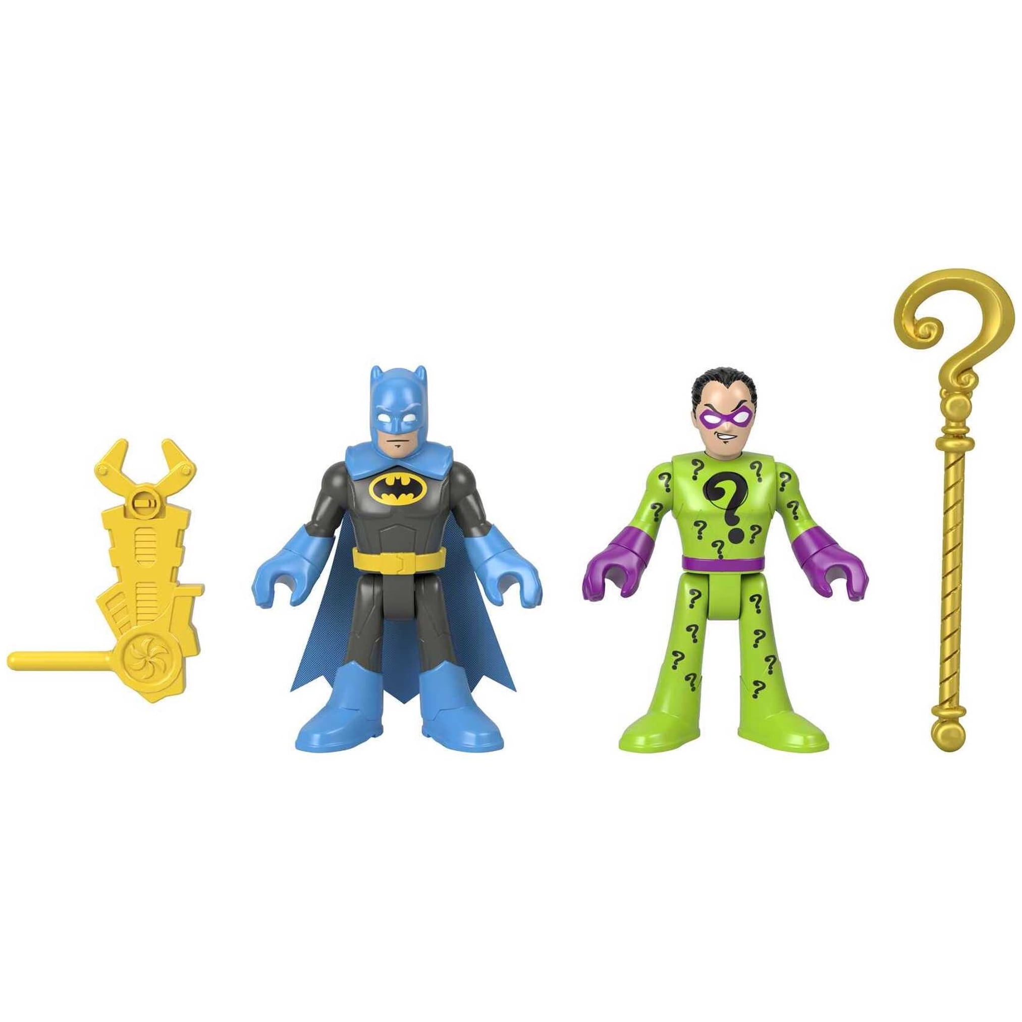 Fisher-Price Imaginext DC Super Friends Batman & The Riddler Figure Set ...