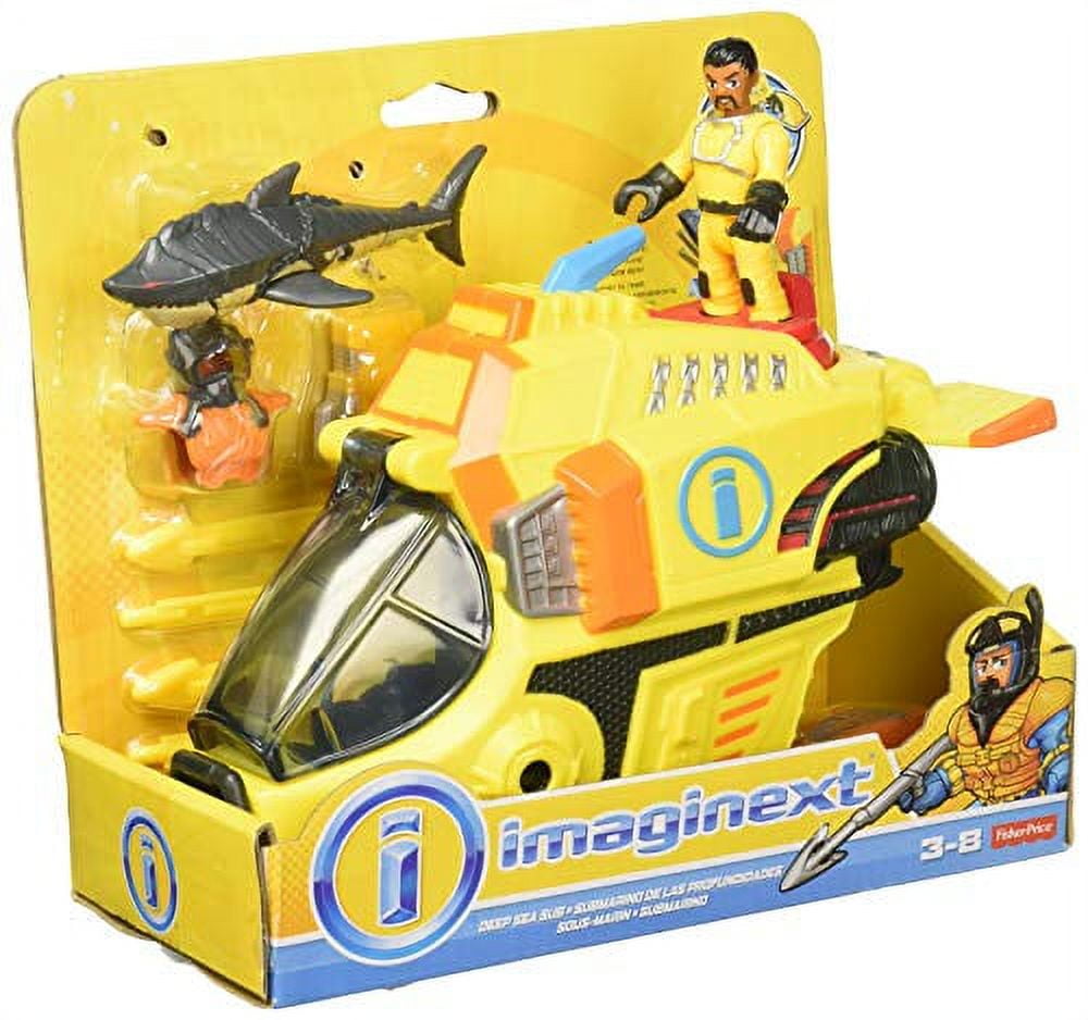 Fisher-Price Imaginext Deep Sea Submarine Play Set - Walmart.com