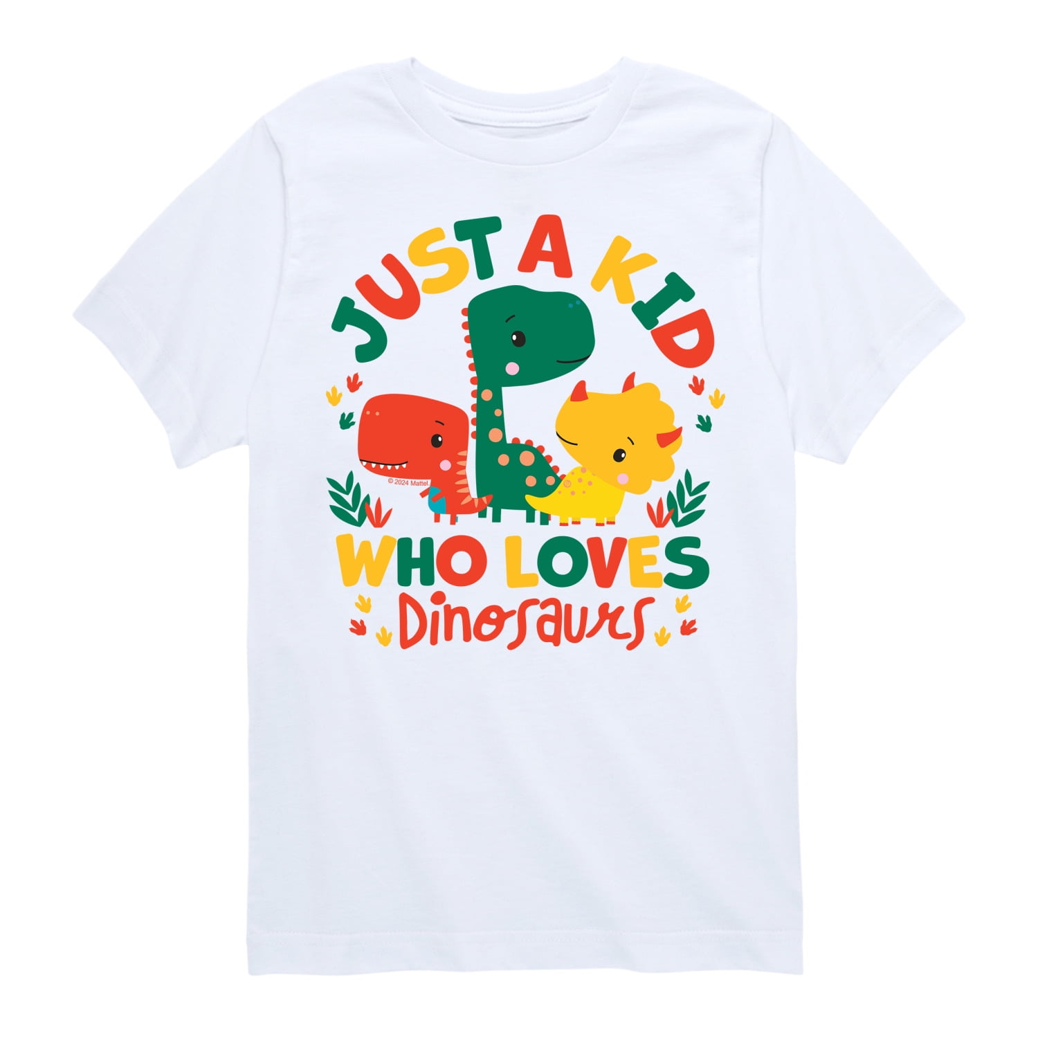 Fisher Price - Just A Kid Who Loves Dinos - Youth Short Sleeve T-shirt ...