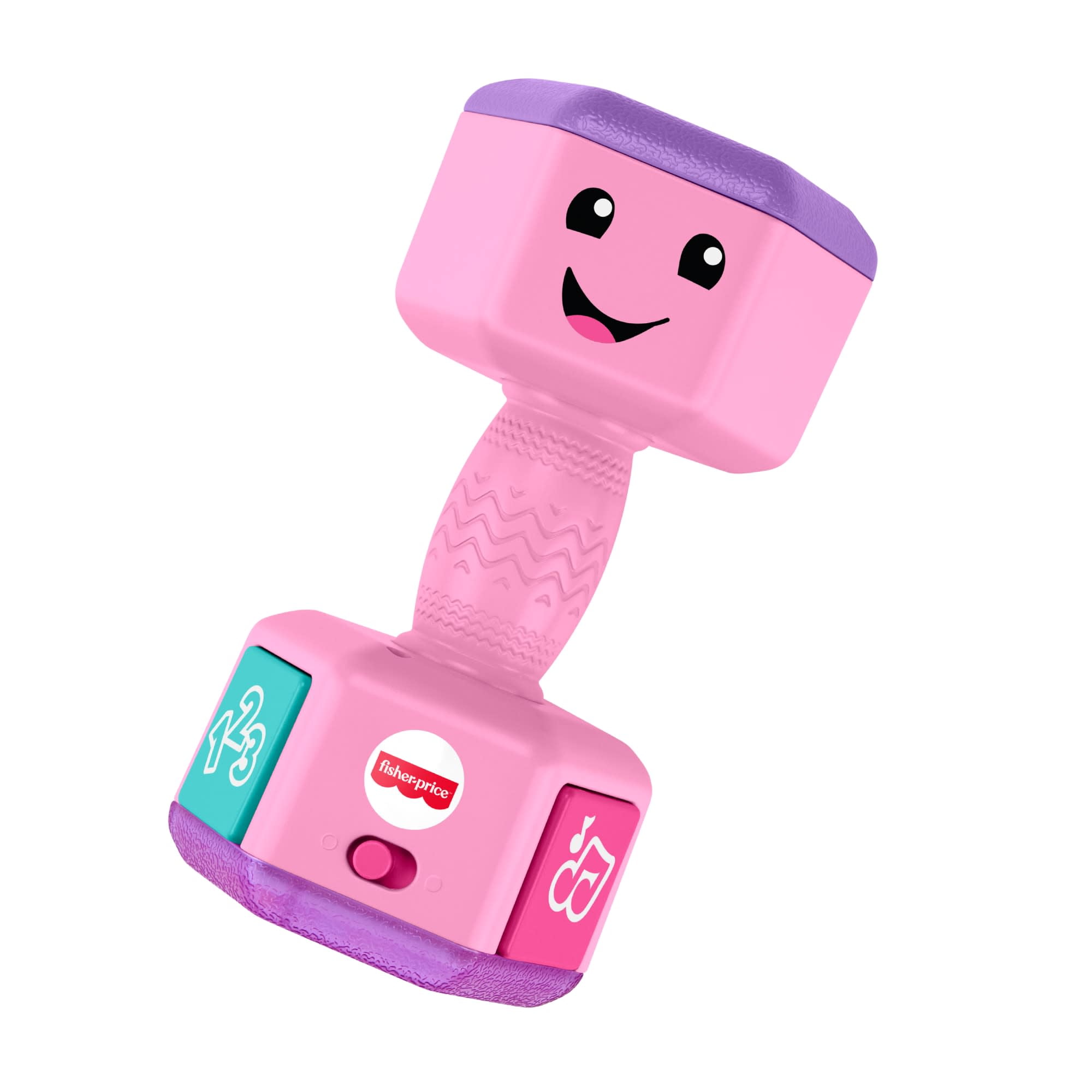 Fisher-Price Laugh & Learn Countin' Reps Dumbbell Pink Musical Learning ...