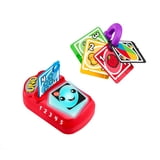 Fisher-Price Educational Game: Interactive Baby & Toddler Laugh & Learn ...